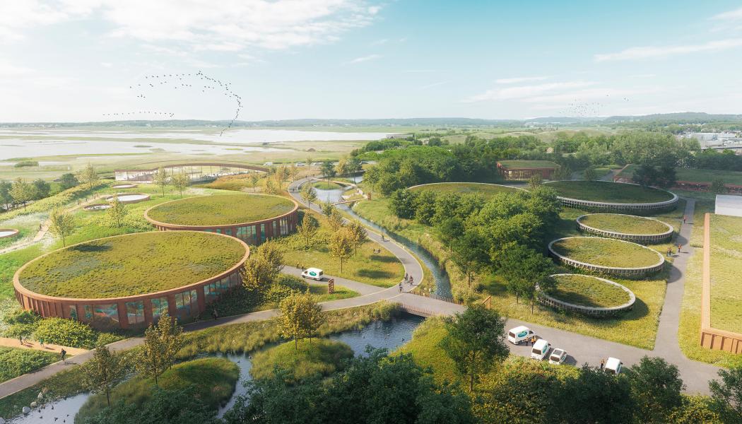 Vattenverk i danska Viborg transformeras till park av C.F. Møller ...